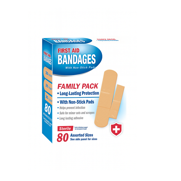 First Aid Bandages – Sterile, Latex-Free Wound Protection Strips ...