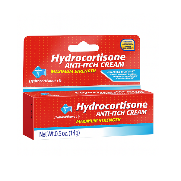 Hydrocortisone Anti-Itch Cream – Cortisone Relief for Rashes, Eczema ...