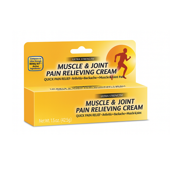 Muscle & Joint Pain Relieving Cream – Deep-Penetrating Formula for Sore ...