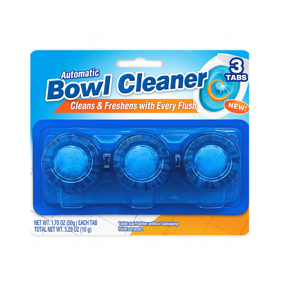 Fresh Bowl Blue Toilet Tablets – Continuous Toilet Cleaning with Every ...